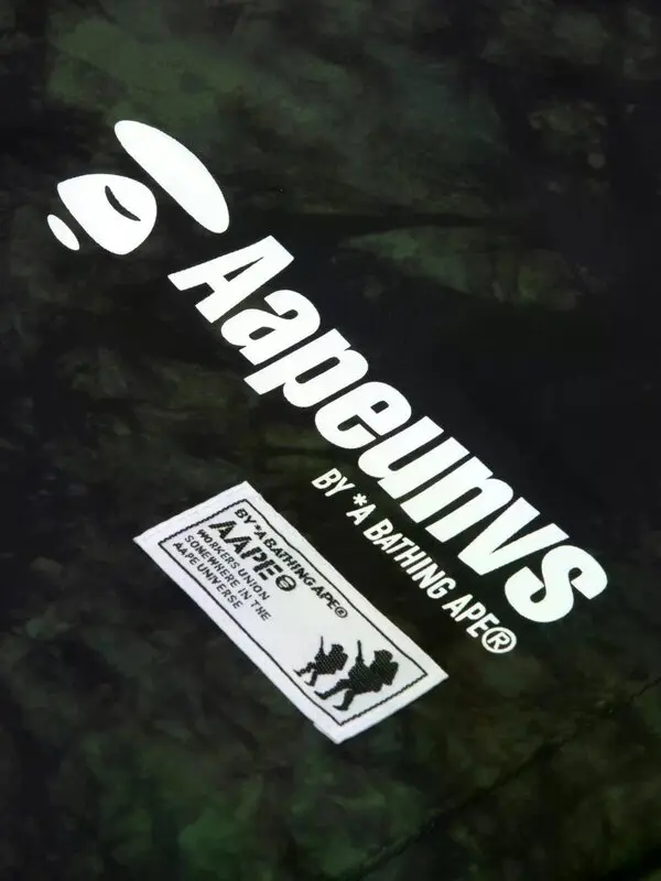AAPE BY *A BATHING APE Moonface Reversible Tie-dye Track Pants