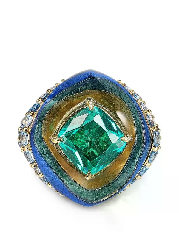 ANABELA CHAN Ocean Sugarloaf Ring - Gold