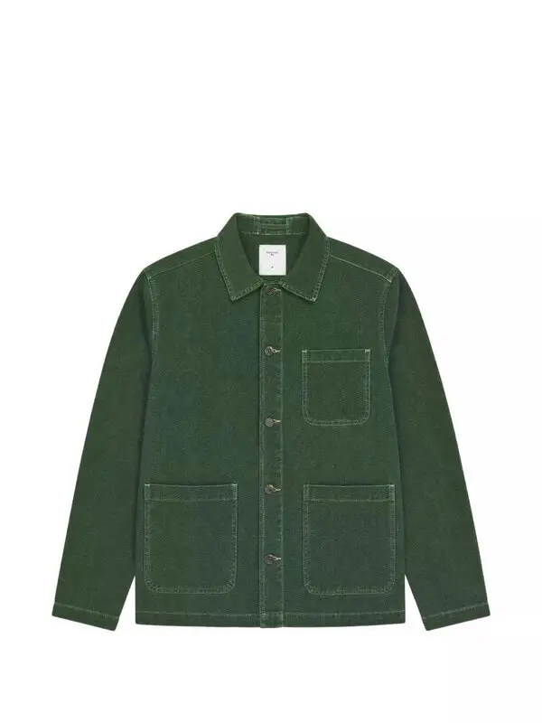 PERCIVAL Oliver Button-fastening Pocket-detail Jacket