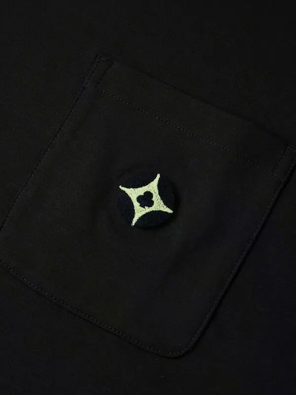 Shanghai Tang Patch-detail Pocket T-shirt