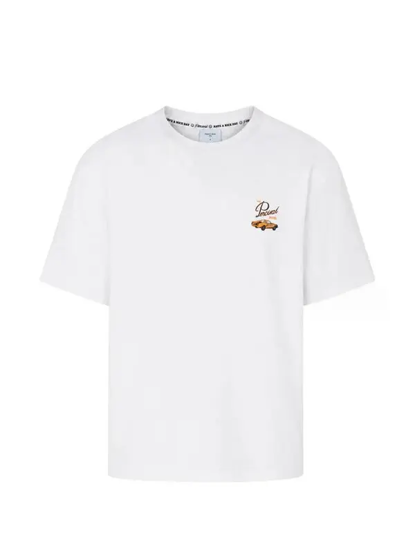 PERCIVAL Graphic-print Crew-neck T-shirt