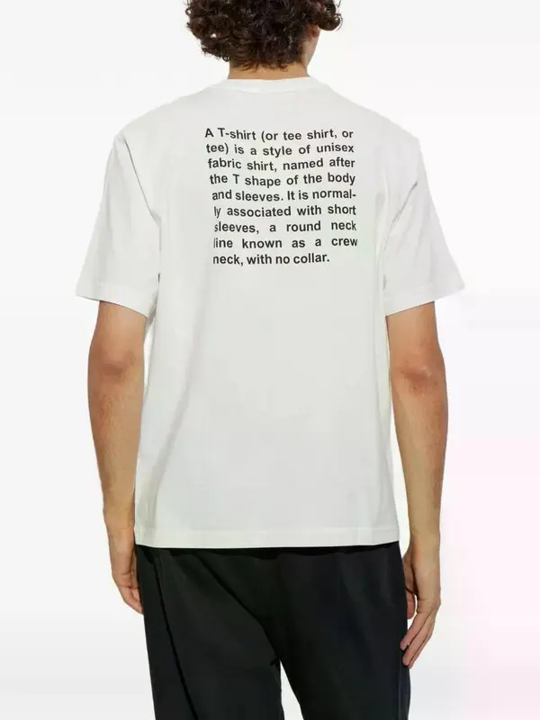 Vetements Slogan-print Crew-neck T-shirt