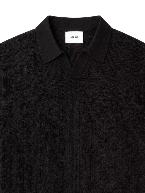 Nn07 Paul Textured-knit T-shirt