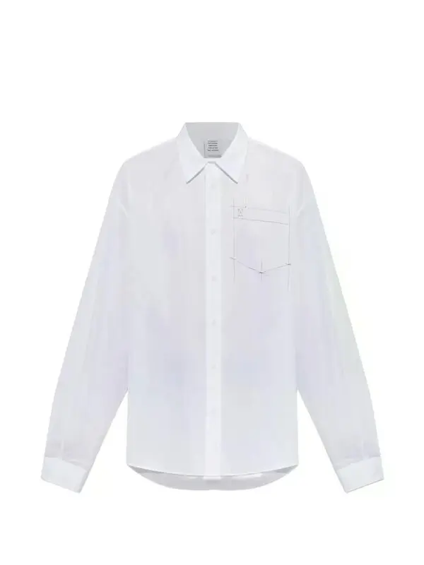 Vetements Graphic-print Long-sleeve Shirt