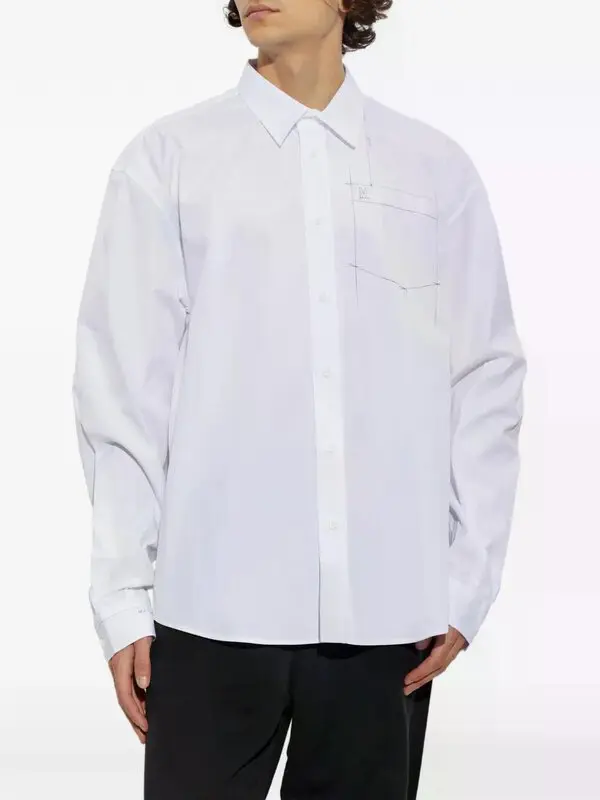 Vetements Graphic-print Long-sleeve Shirt