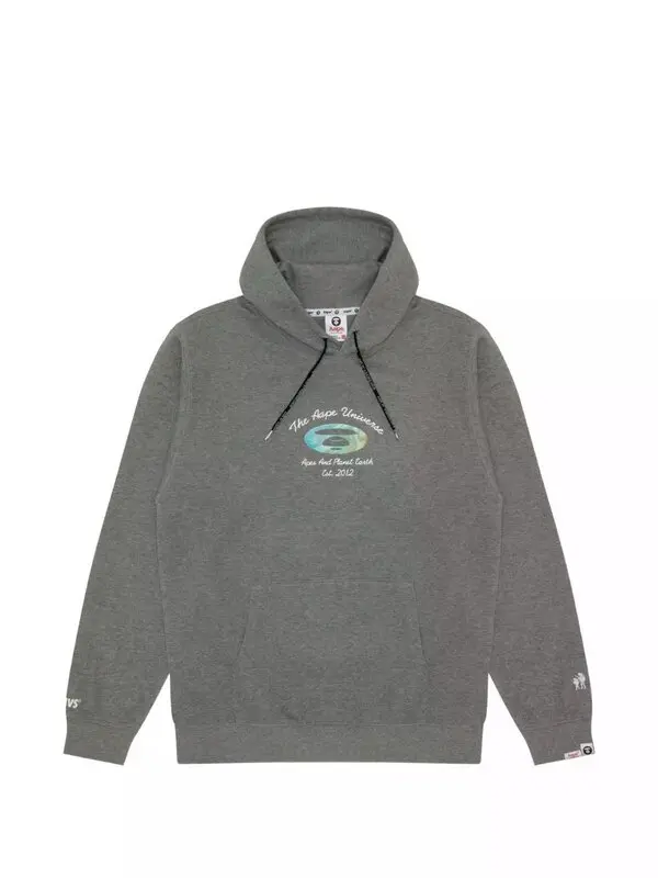 AAPE BY *A BATHING APE Moonface Logo Hoodie
