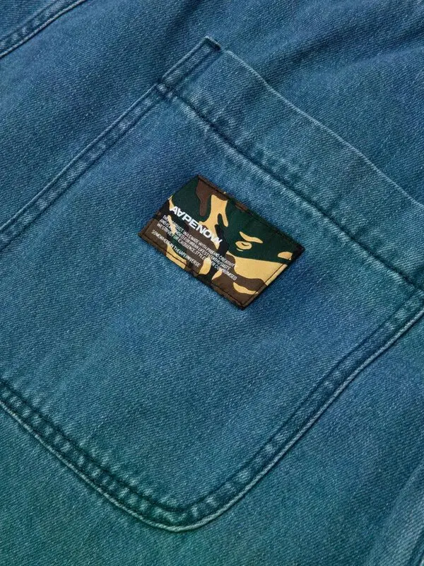 AAPE BY *A BATHING APE Moonface Patch Loose-fit Jeans