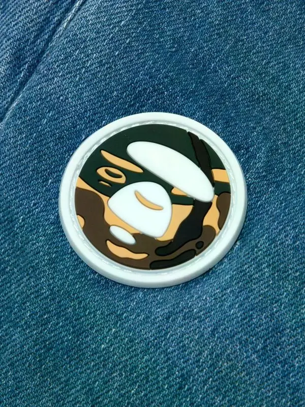 AAPE BY *A BATHING APE Moonface Patch Loose-fit Jeans