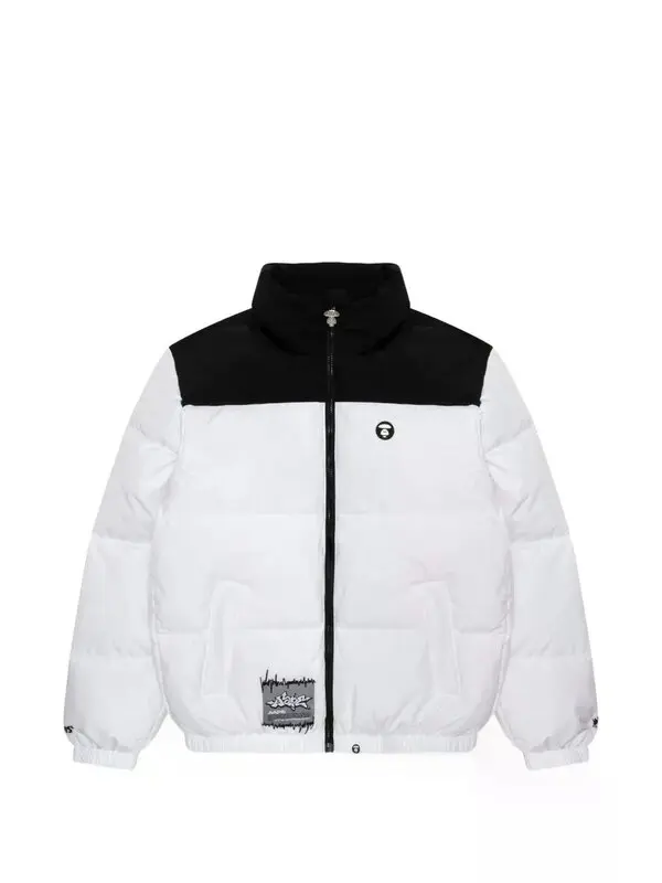 AAPE BY *A BATHING APE Down Jacket With Moonface Patch