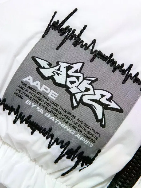 AAPE BY *A BATHING APE Down Jacket With Moonface Patch