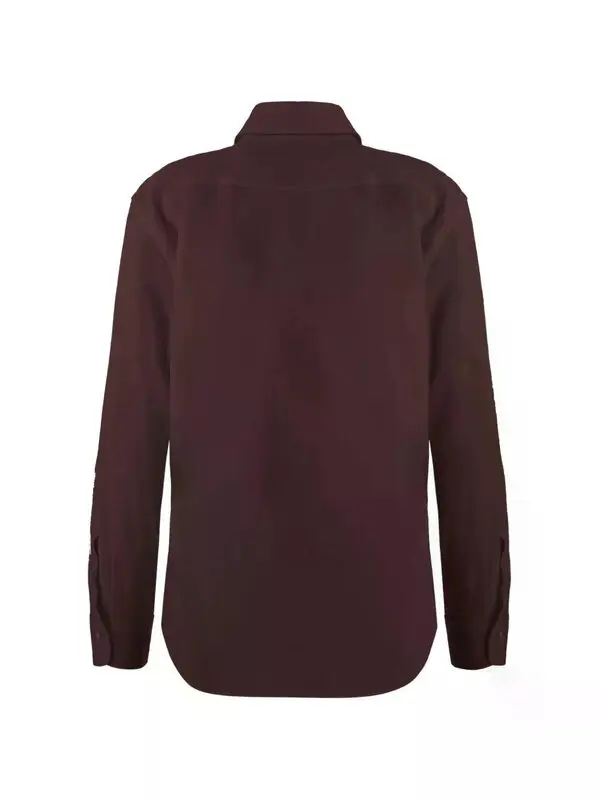 HER SHIRT Button-fastening Long-sleeve Shirt