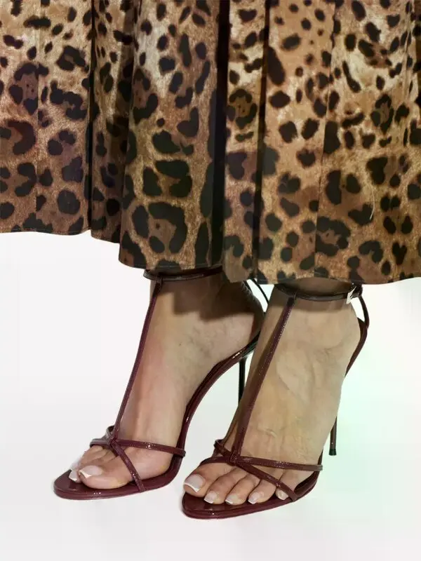 Paris Texas Lidia Patent-finish Sandals