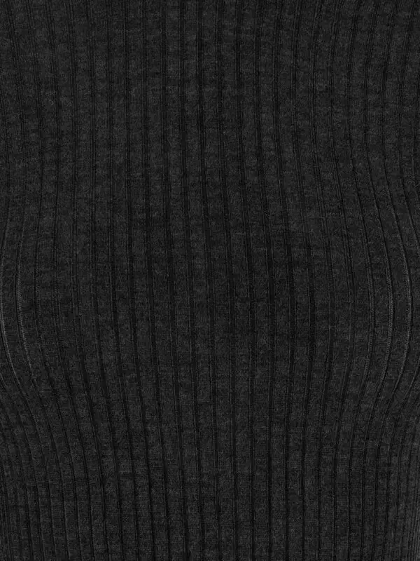 SA SU PHI Ribbed Knit Raglan Sleeve Sweater