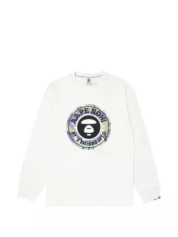 AAPE BY *A BATHING APE Moonface Graphic-print T-shirt