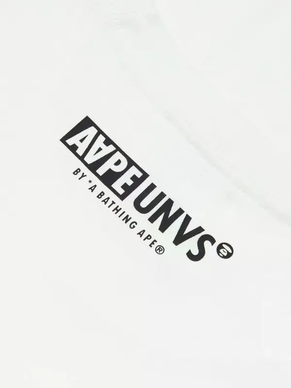 AAPE BY *A BATHING APE Moonface Graphic-print T-shirt