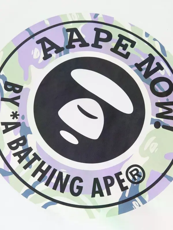 AAPE BY *A BATHING APE Moonface Graphic-print T-shirt
