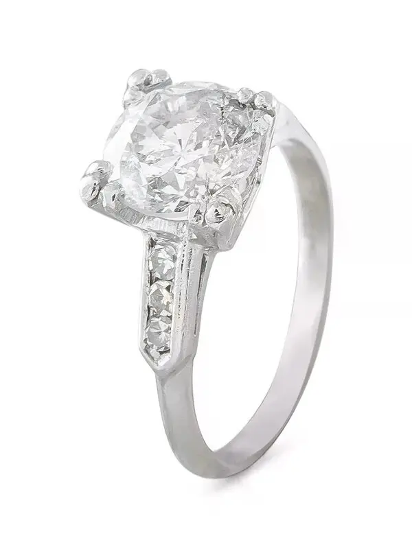 LB EXCLUSIVE Platinum Diamond Ring