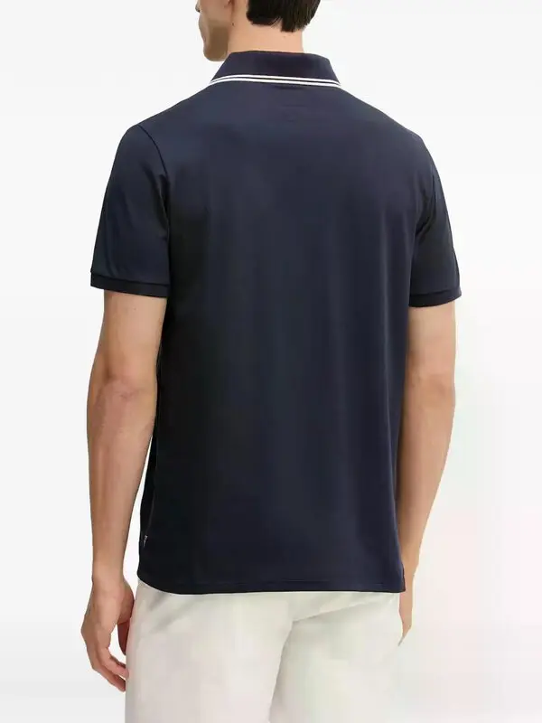 Guess Piqué-texture Tipped Polo Shirt