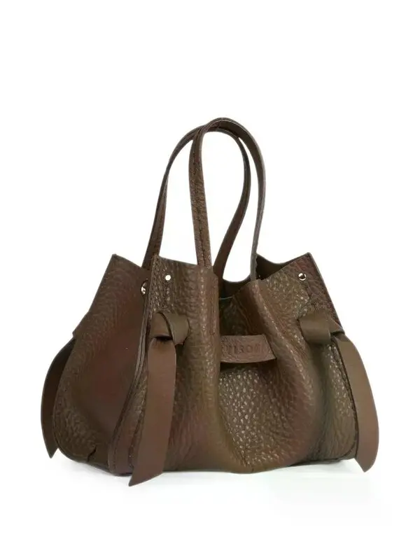 VISONA` Vittorina Leather Tote Bag
