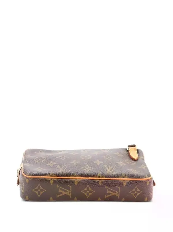 LOUIS VUITTON Monogram Canvas Pochette Marly Bandouliere Bag