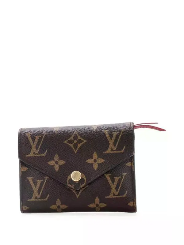 LOUIS VUITTON Victorine Wallet Monogram Canvas Small Wallets
