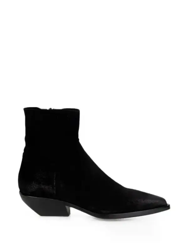 Elena Iachi Pointed-toe Side-zip Ankle Boots