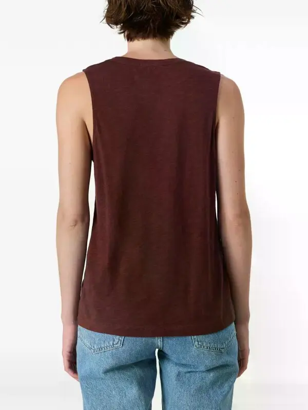 American Vintage Scoop Neck Sleeveless Tank Top