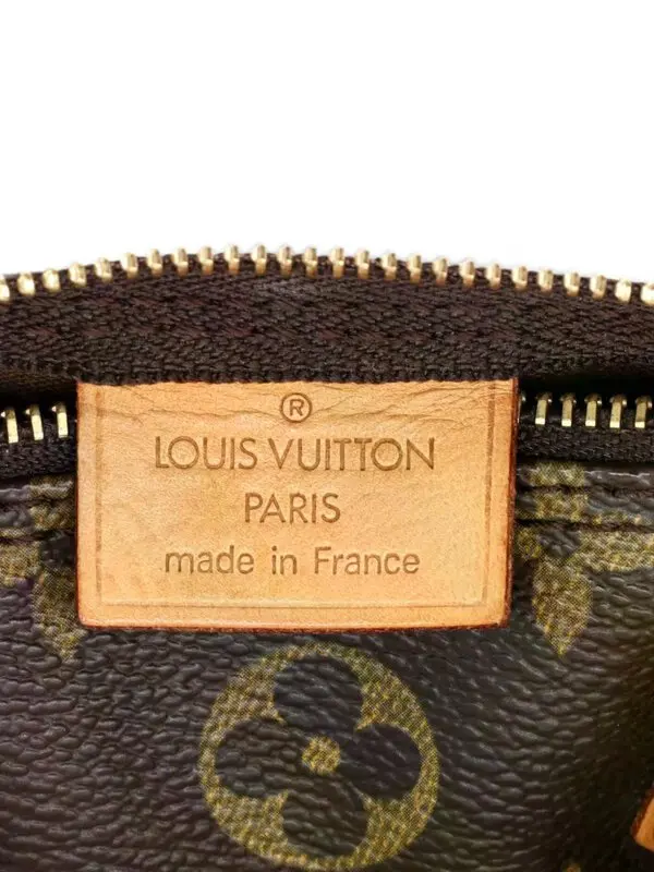 LOUIS VUITTON Speedy Mini Hl Handbag Monogram Canvas Satchel - Brown