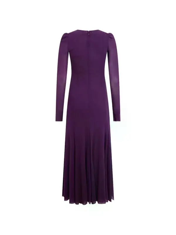 Philosophy Di Lorenzo Serafini Long-sleeve Maxi Dress - Purple