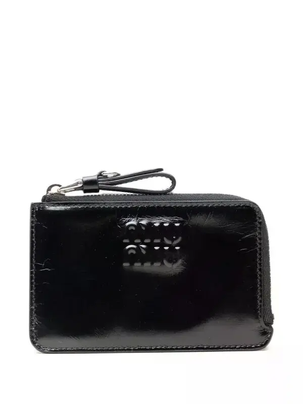 Miu Miu Logo-embossed Card Holder