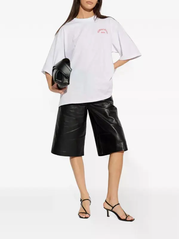 GESTUZ Gzsumi Embroidered Logo T-shirt