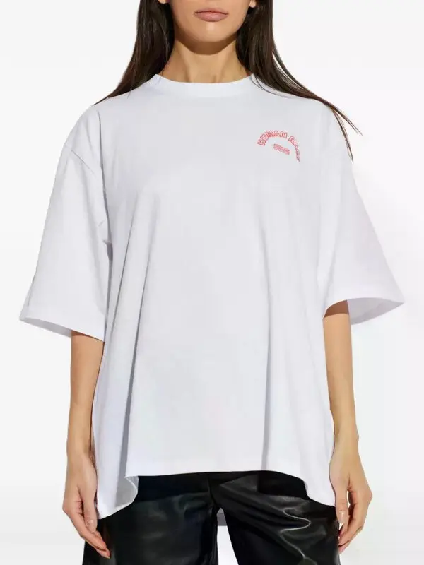 GESTUZ Gzsumi Embroidered Logo T-shirt