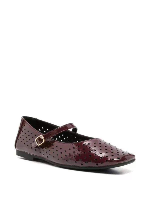 LINDA BAUMANN Perforated Ballet Flats
