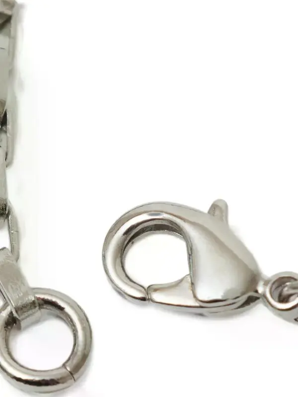 Undercover Razor-blade-motif Chain Bracelet - Silver