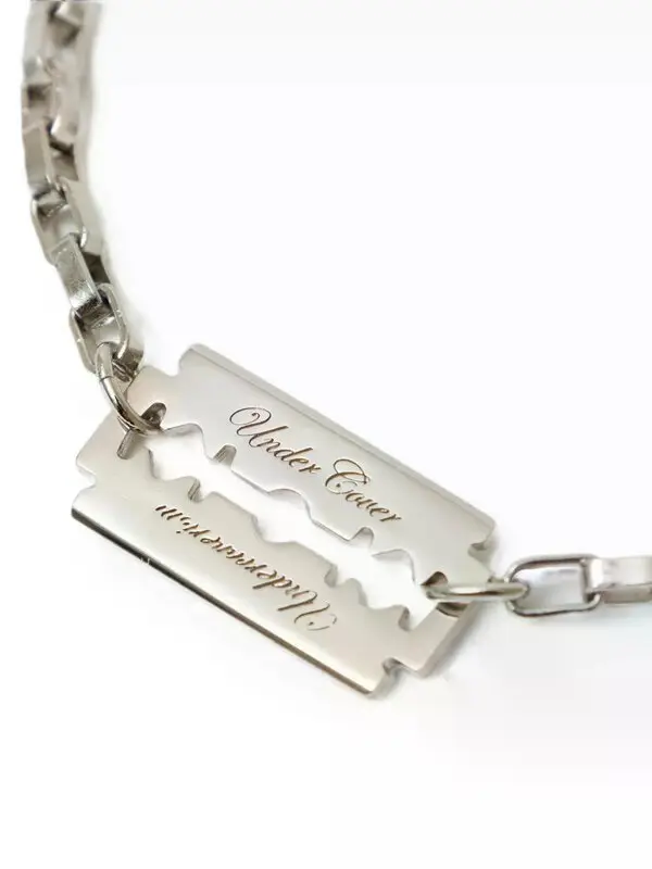 Undercover Razor-blade-motif Chain Bracelet
