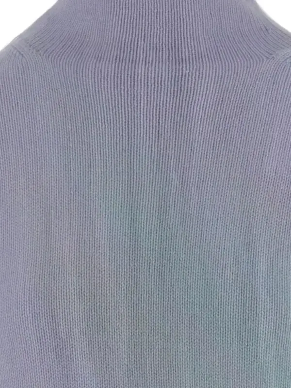 ALLUDE Long Sleeve Sweater - Purple