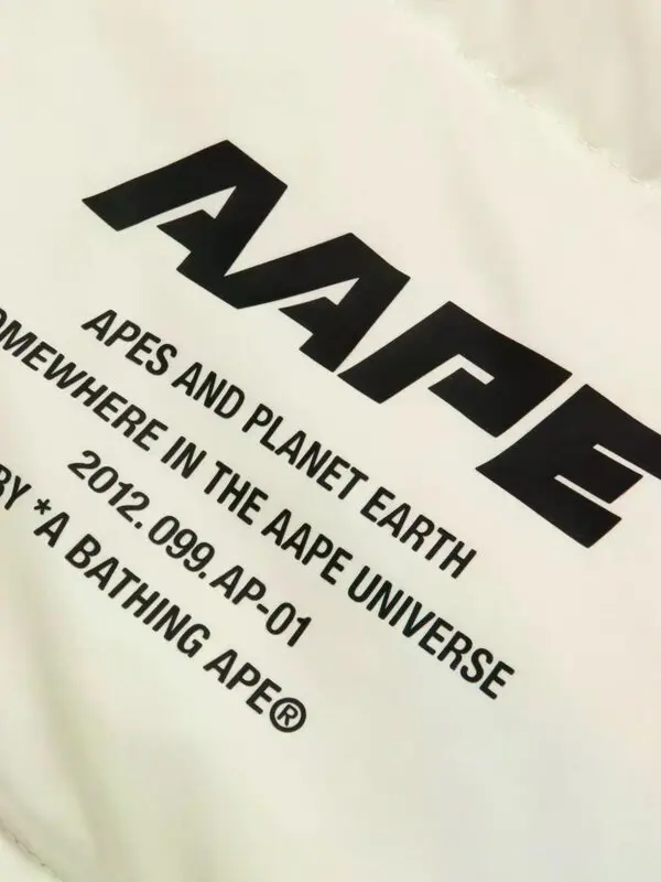 AAPE BY *A BATHING APE Moonface Hooded Down Vest