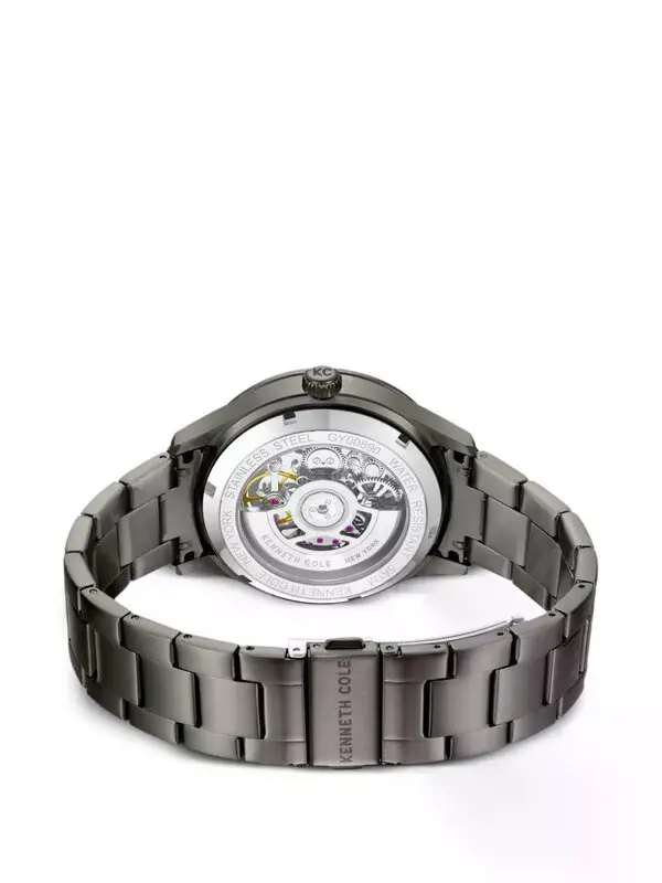KENNETH COLE Skeleton Dial .5mm Automatic Watch