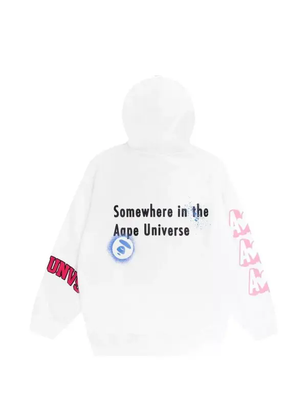 AAPE BY *A BATHING APE Moonface Graphic Hoodie