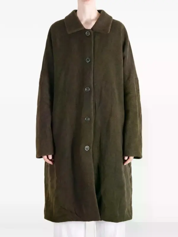 CASEY CASEY Button-up Long-sleeve Coat