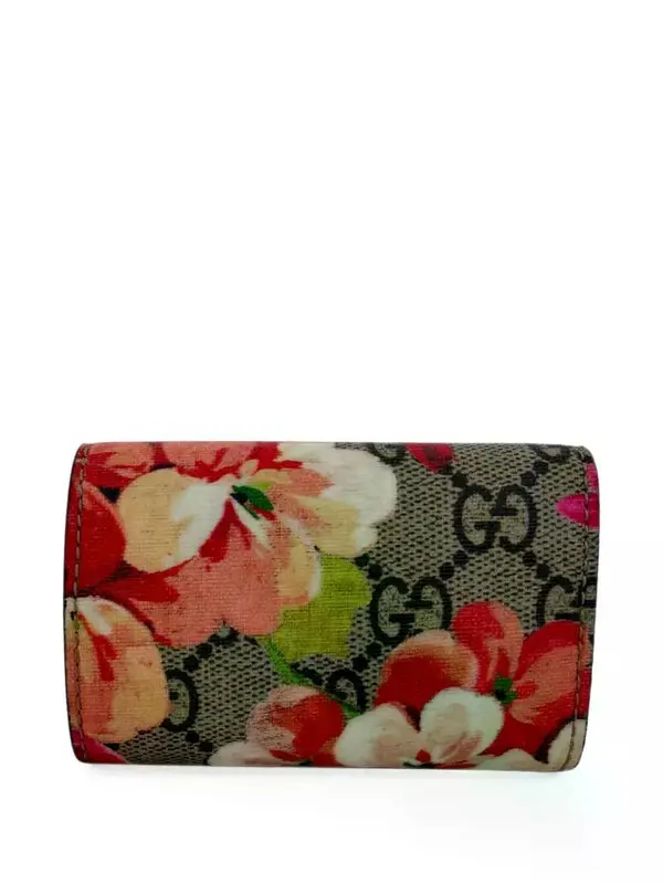 Gucci Supreme Blooms Key Holder - Neutrals