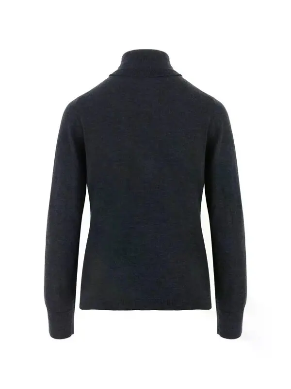 ALLUDE Wool Roll Neck Sweater