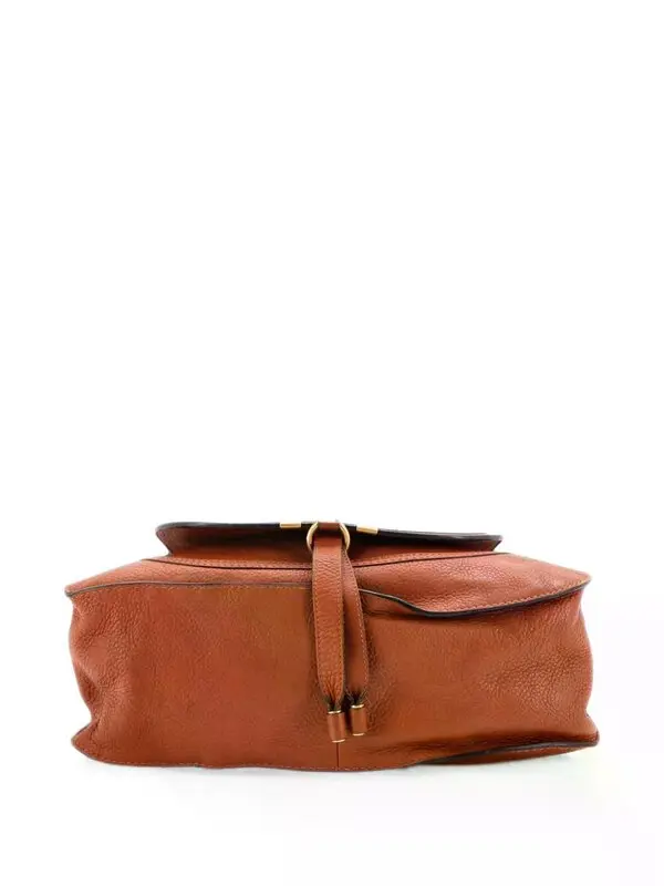 Chloé Marcie Leather Medium Shoulder Bag - Brown
