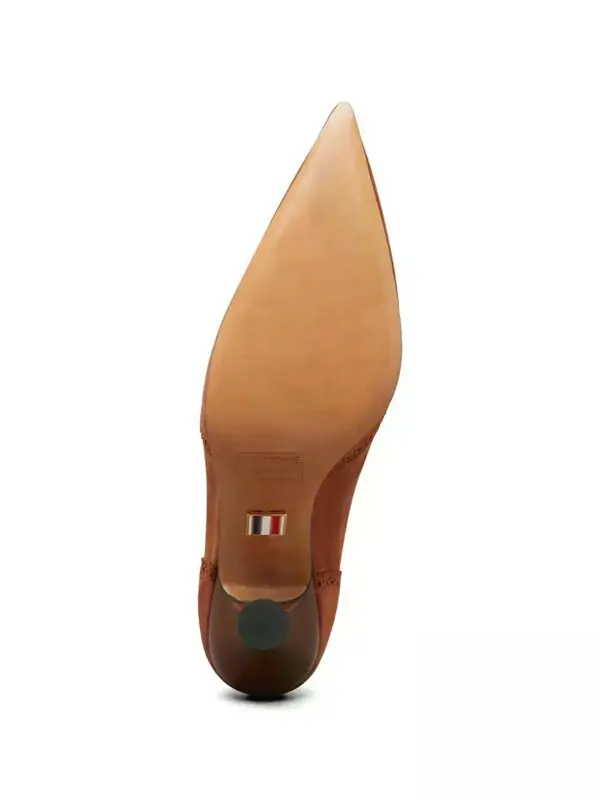 Thom Browne Wingtip Brogue Pumps - Brown