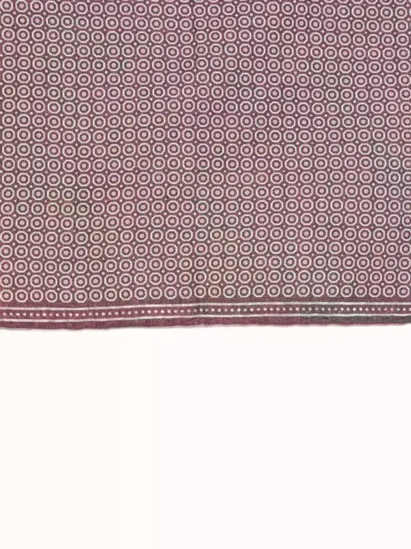 Eleventy Geometric-print Pocket Square
