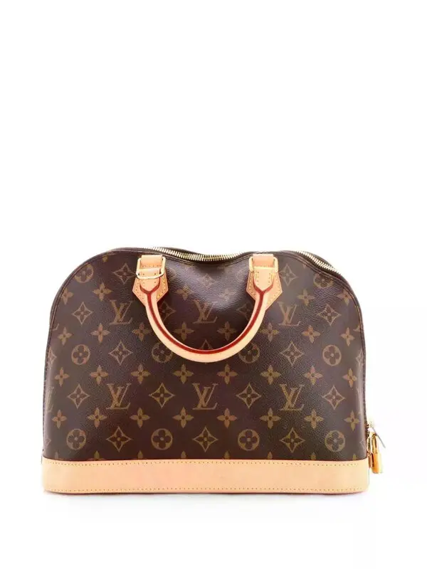 LOUIS VUITTON Alma Handbag Monogram Canvas Pm Satchel