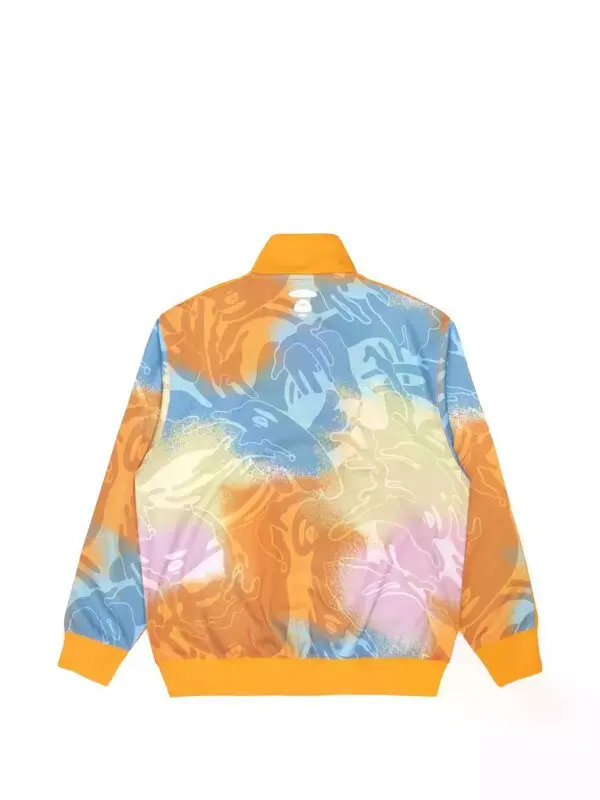 AAPE BY *A BATHING APE Moonface Camouflage Zip-up Jacket