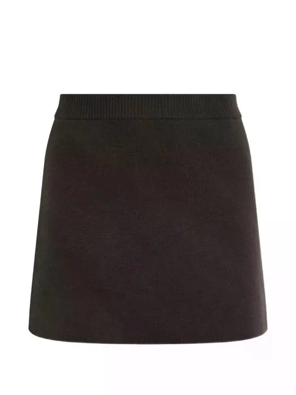 LISA YANG Clare Knitted Mini Skirt