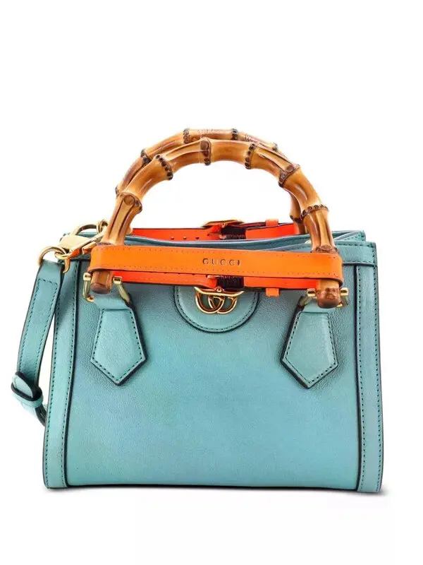 Gucci Diana Mini Tote Bag - Blue