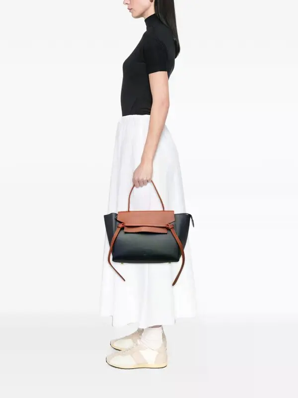 Celine 2014 Mini Bicolor Smooth Calfskin Belt Bag Satchel